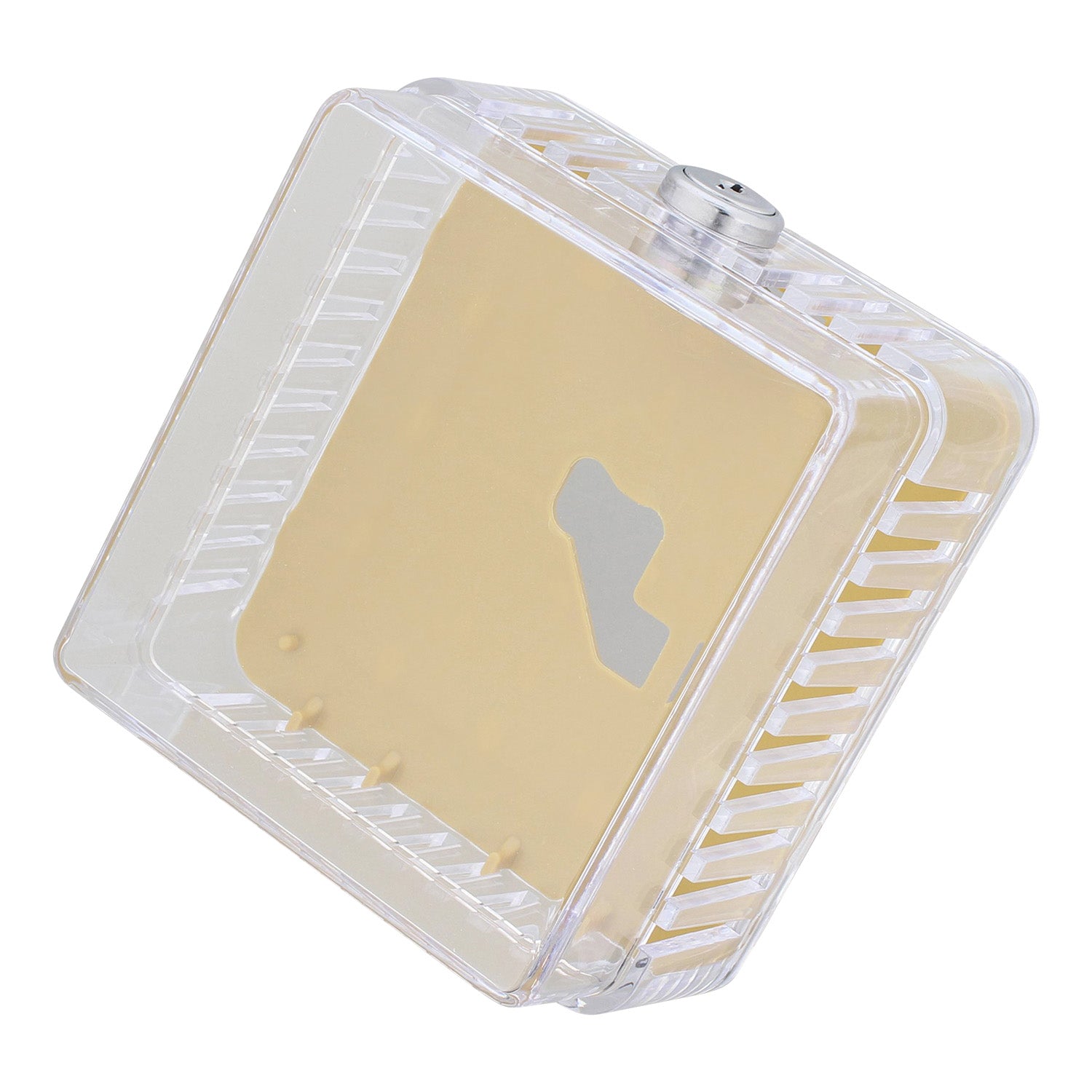 AC Thermostat Lock Box with Key, XS Control Thermostat Cover with Lock ...