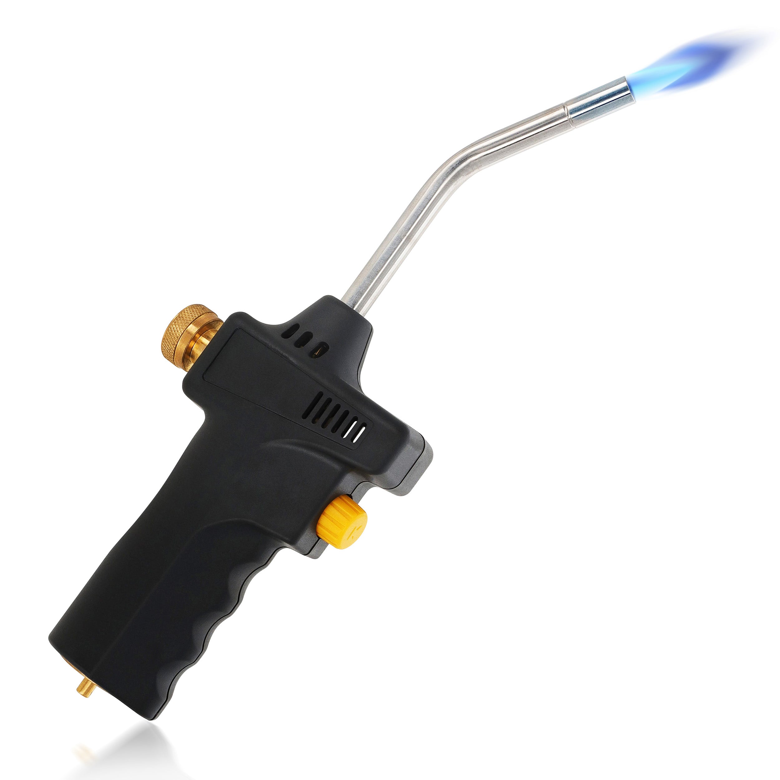 Propane Torch Head with Igniter Flame - Gas Hand Torch Fire Burner Gun ...
