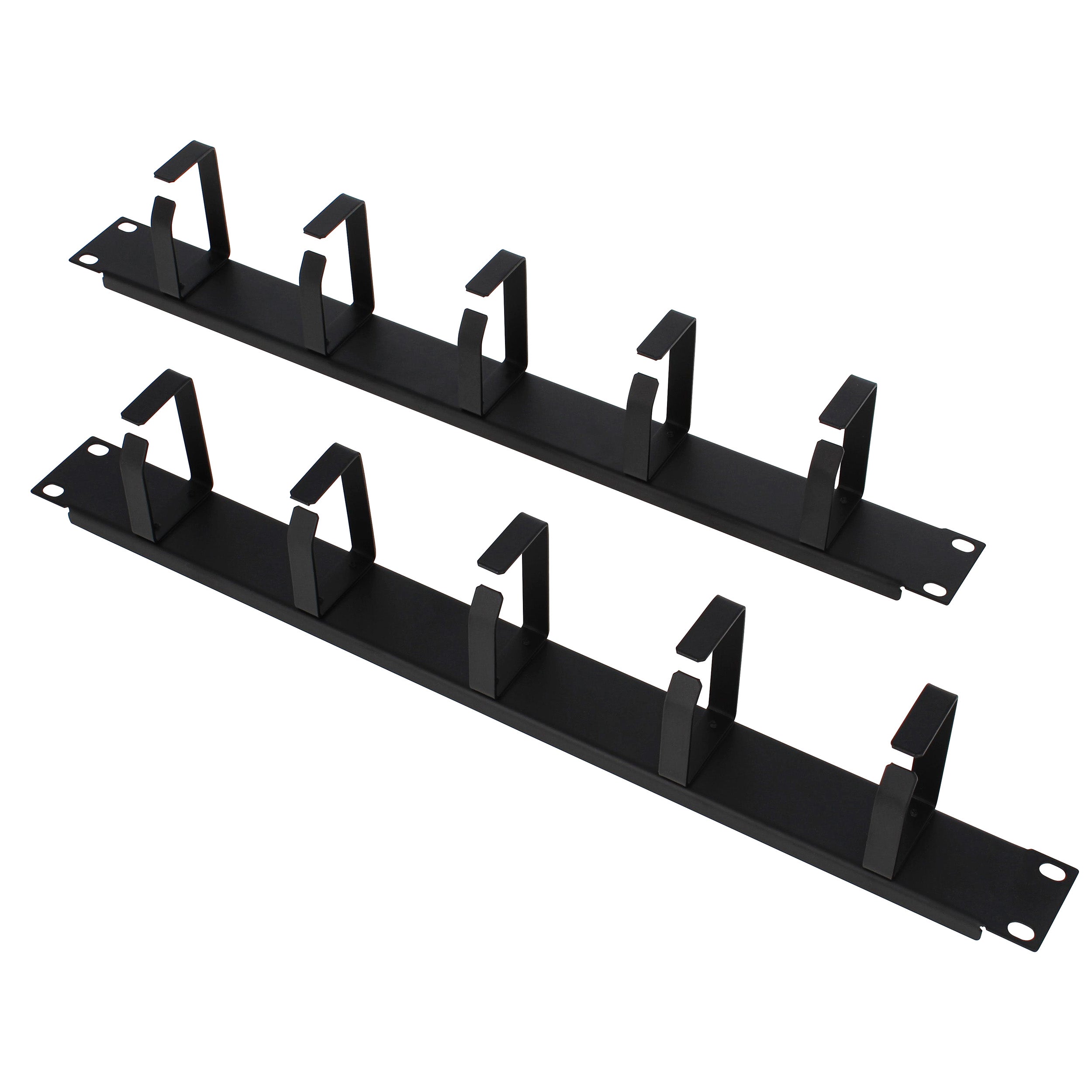 Cable Management Under Desk Wire Tray - 2-Pack Cord Organizer ...